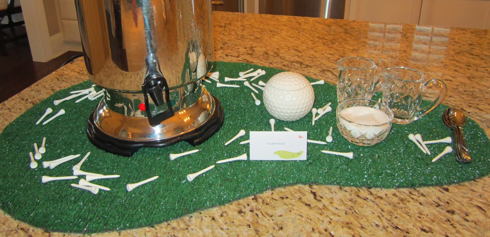 When the players were finished with their brunch and ready to hit the ...