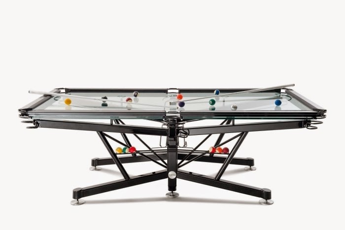G-1 - The Innovative Billiard Table Made Of Glass By Nottage Design ...