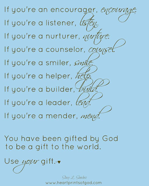 Living for God: Same God, Different Gifts
