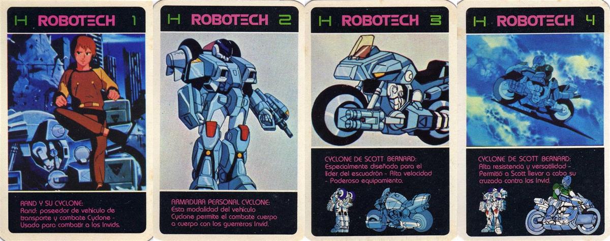 Barajas y Naipes: Robotech
