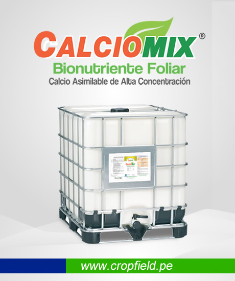 Bionutrientes Foliares: Cropfield Calcio-Mix