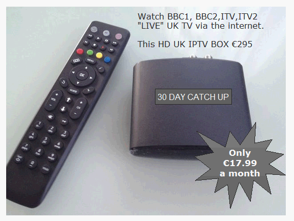 UK British TV via Internet. UKTV Dubai. UKIPTV UAE MAG250 & MAG254: UK ...