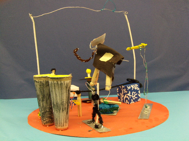 Nancy's Art Fancies: Calder Circus Project