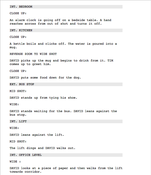 That Group That's Good: Script