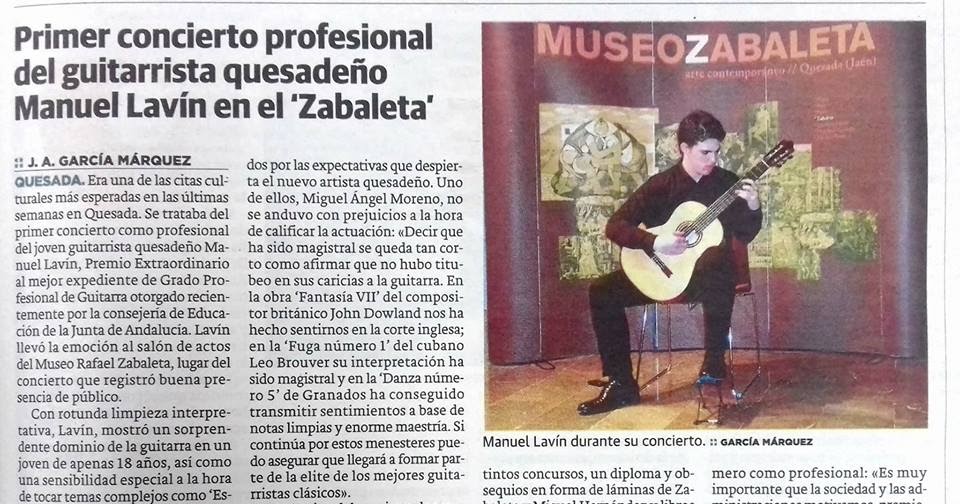Museo Zabaleta-Miguel Hernández: PRIMER CONCIERTO PROFESIONAL DEL ...