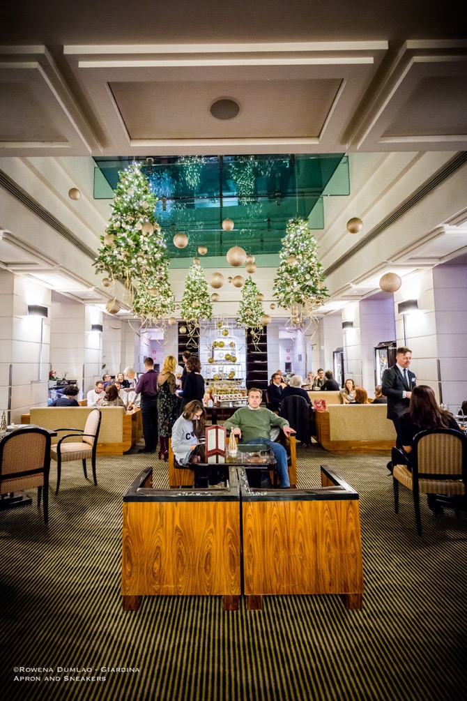 Grand Hotel Via Veneto in Rome, Italy: A Festive Afternoon Tea