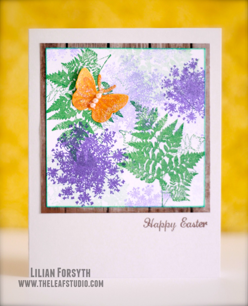 French Dies {Fri}: Easter Cards - The Leaf Studio
