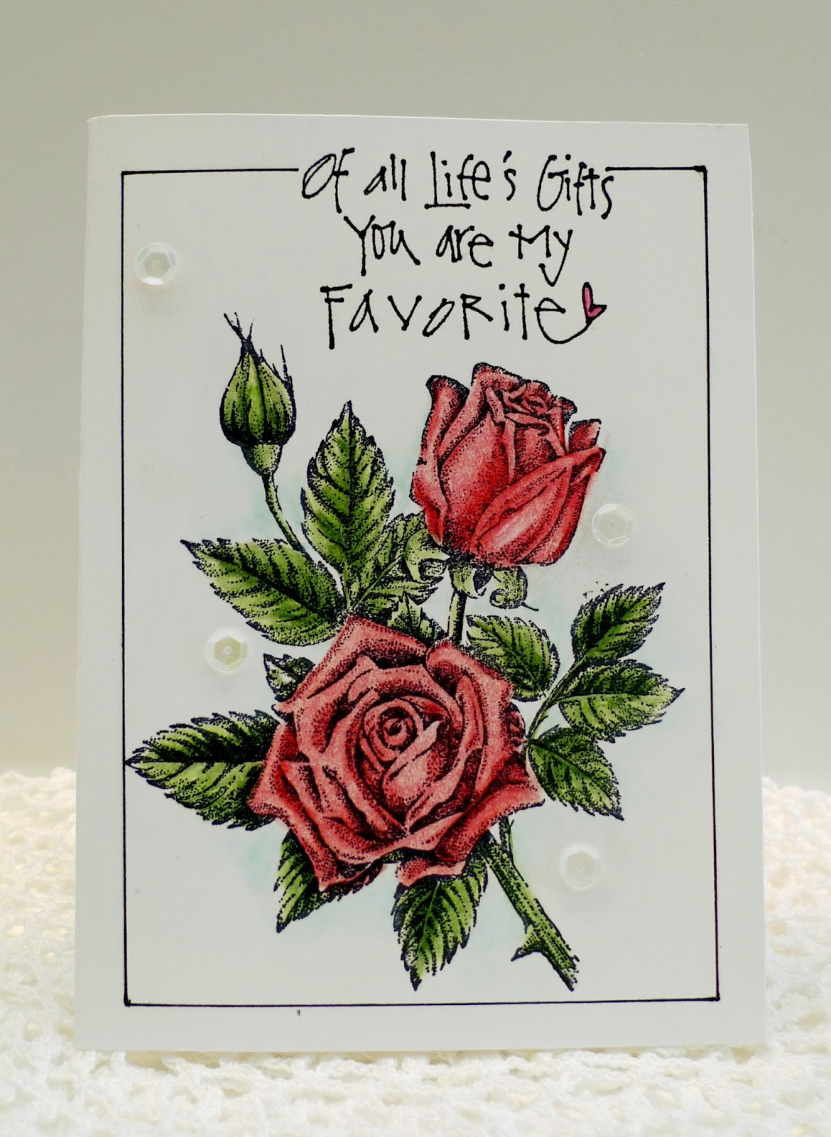 Sleepy in Seattle: Stipple Rose