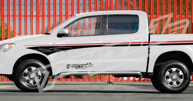 PORTALS STICKER : TOYOTA HILUX cutting sticker_decals