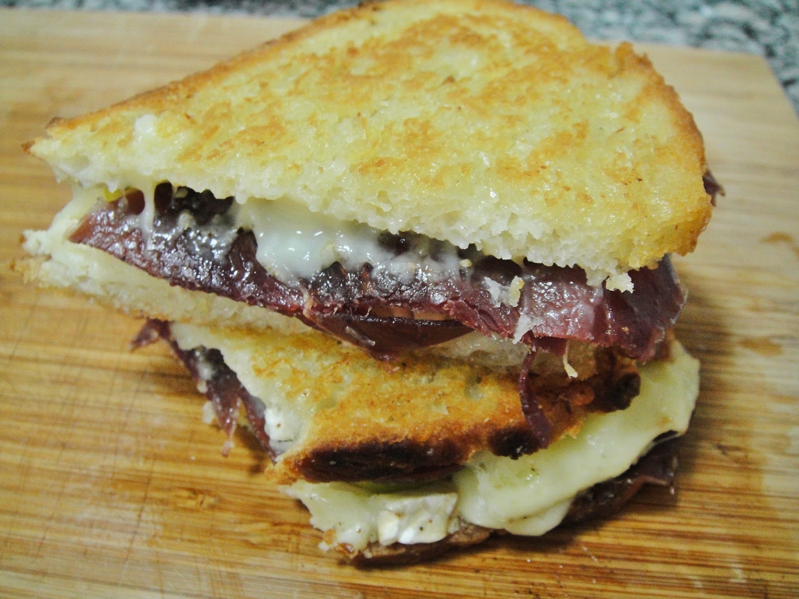 Maryam's Culinary Wonders: 1165. Fig and Brie Sandwich