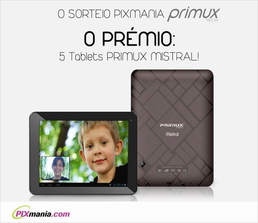 Amostras e Passatempos: Pixmania - Passatempo Primux Tech