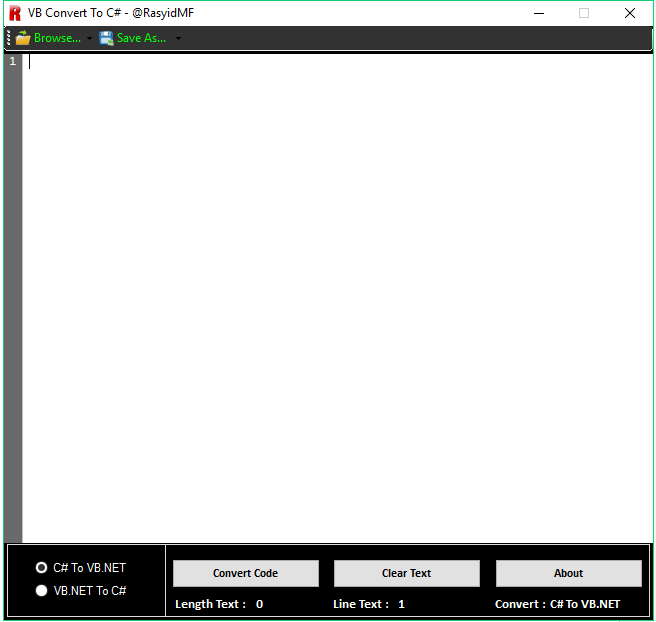 Convert C To Vbnet Atau Convert Vbnet To C Created By Rasyidmf Download For Free Rasyidmf