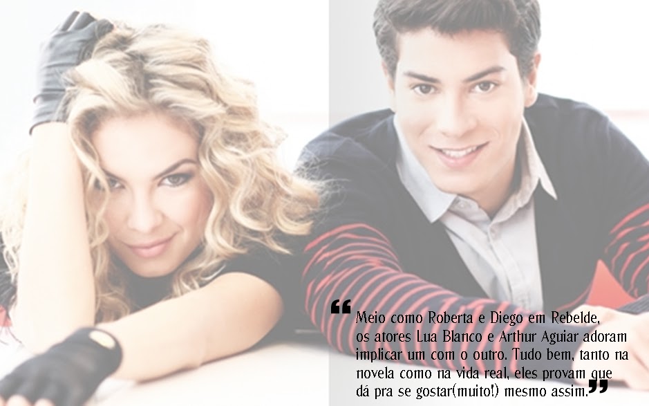 Rebelde BRA.: Entrevista com Lua Blanco e Arthur Aguiar na Capricho