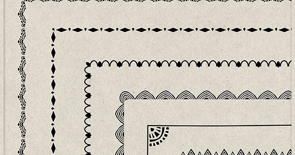 Lindsay Jane Designs: Page Borders 41 and 42