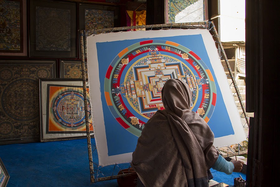 Nepal: A Tourist's Manual: THANKA PAINTING SCHOOL