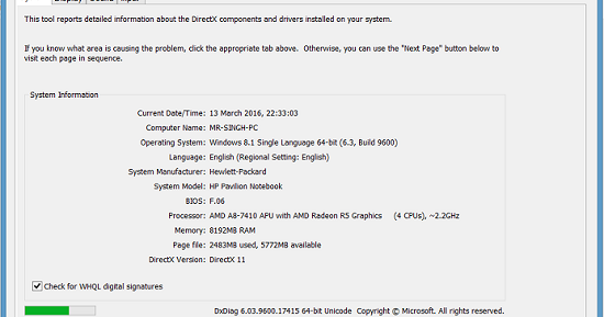 Ways to open Dxdiag (DirectX Diagnostic tool) in windows | Moborena