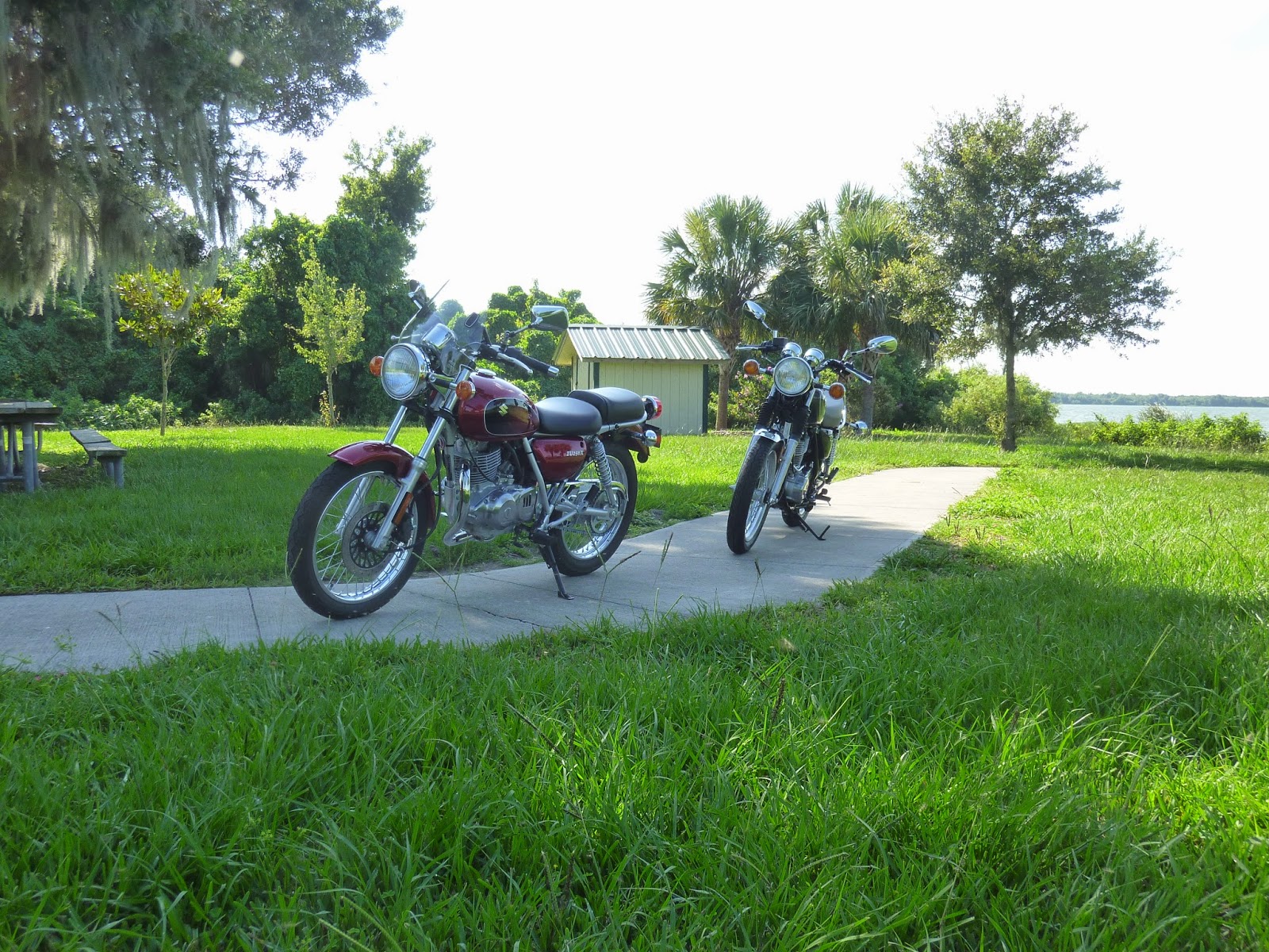 Back Road Motorcycle Rides: Yamaha SR400 Teaser