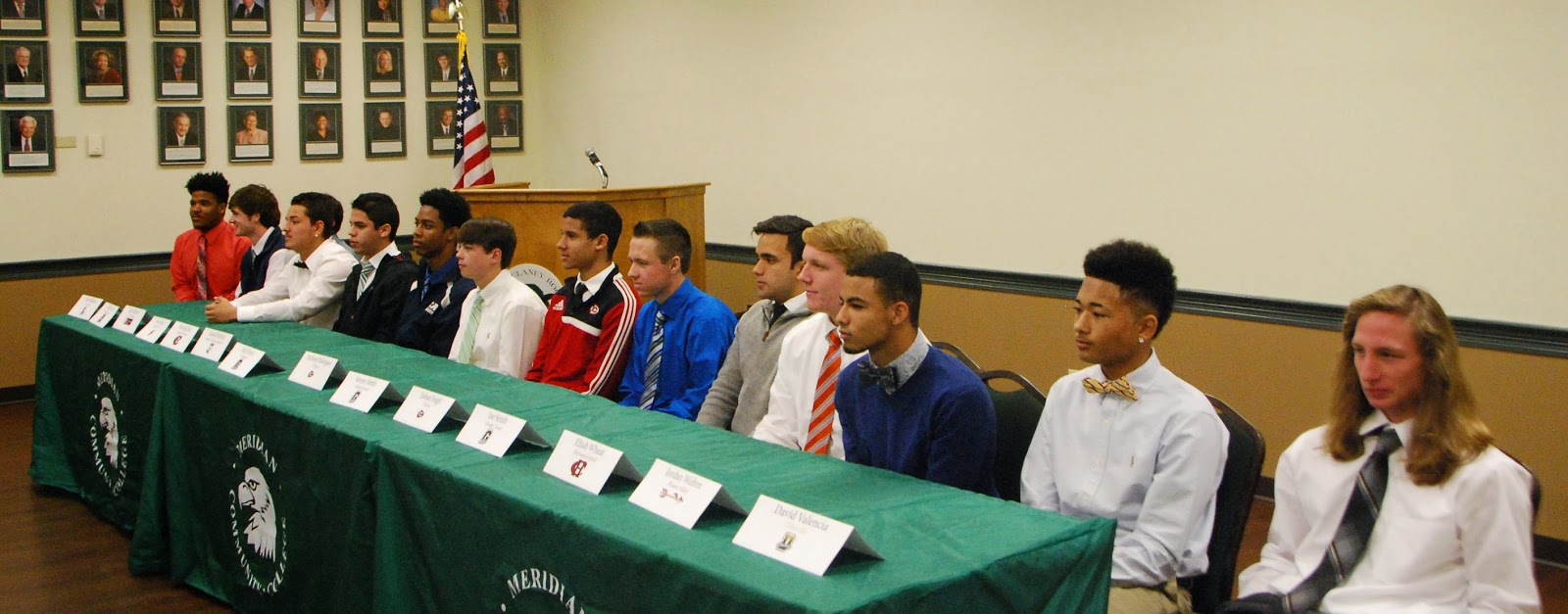 The MCC Athletics Blog: MCC Soccer Signs Record Class