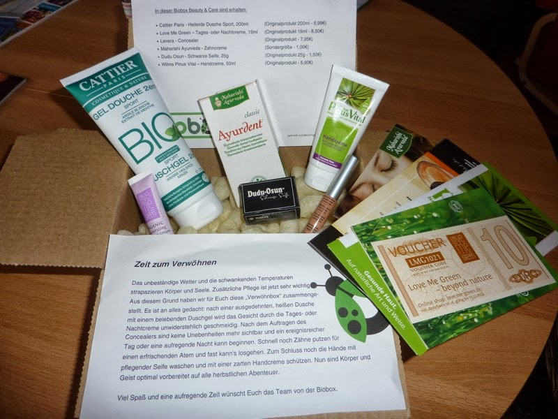 Gesund und glücklich - mein Weg: Bio-Box für den entspannten Herbst und ...