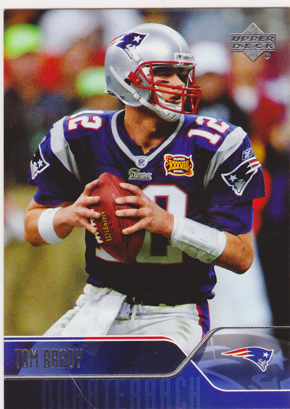The Five Tool Collector: Monday Morning Quarterback #40 Tom Brady 2004 ...