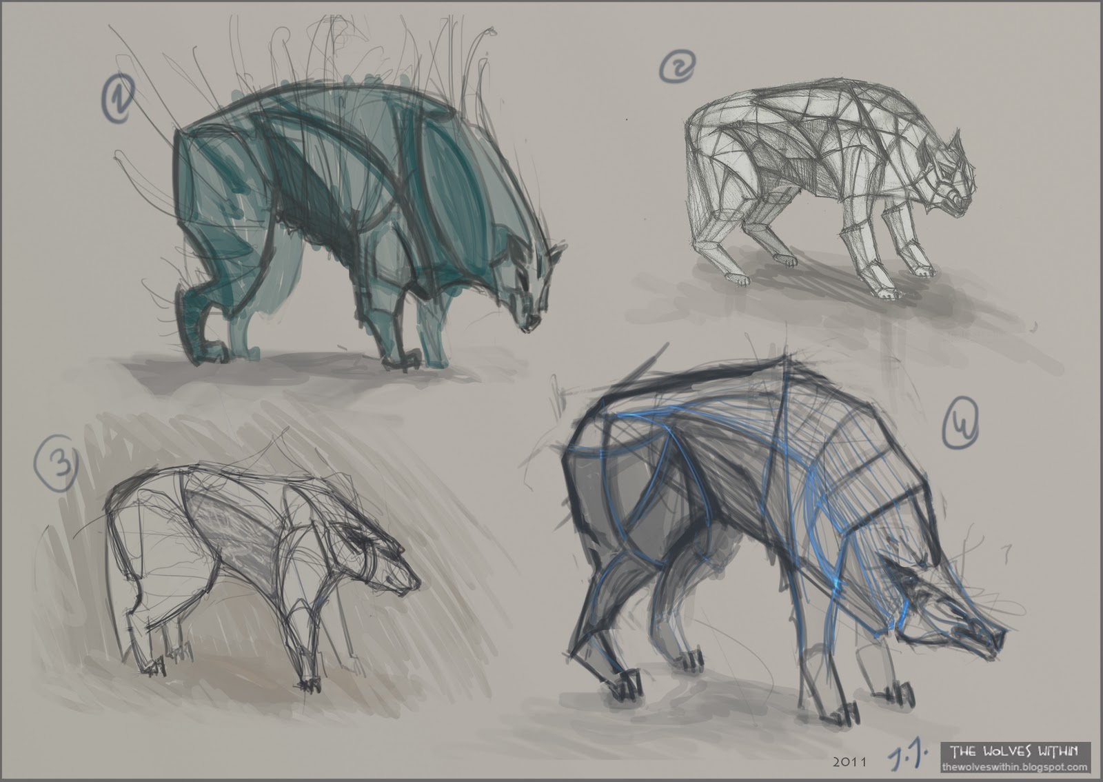 The Wolves Within: Design Ideas for The Bad and Good Wolves