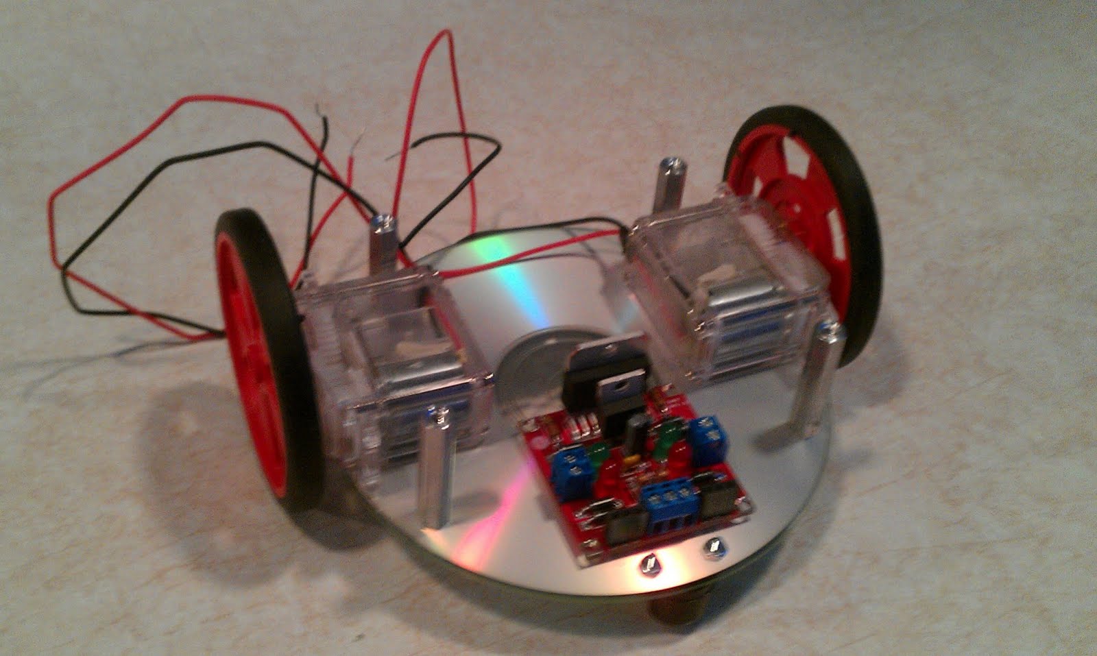 Technobotics: CD Robot In Progress