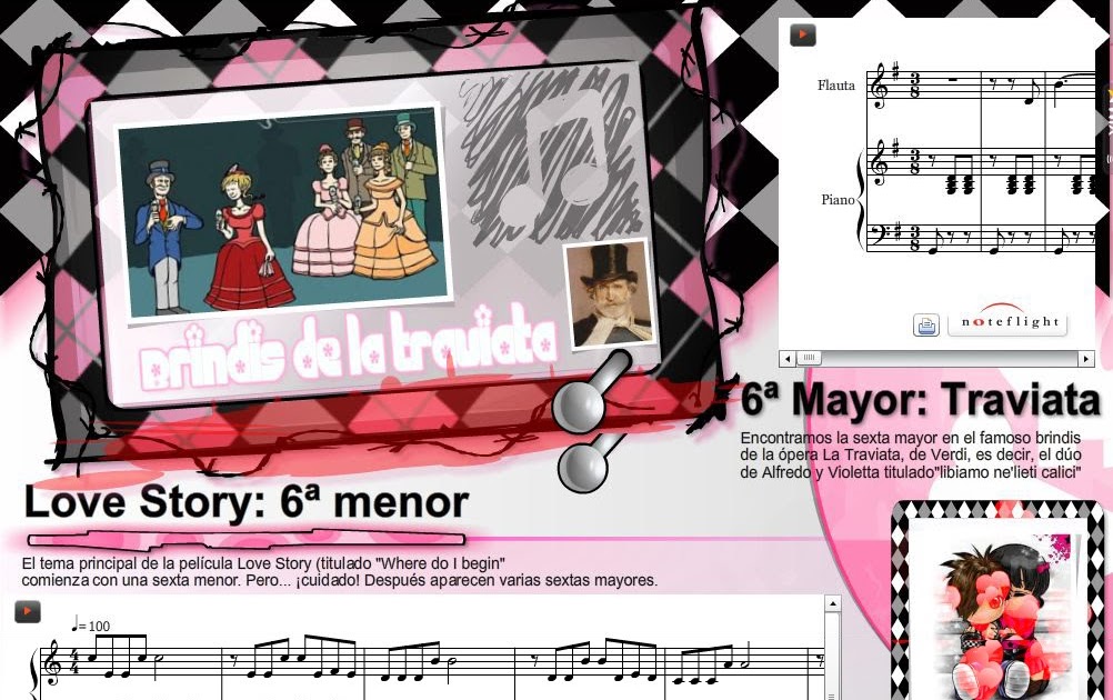 El aula musical de Adriana: Actualizadas las páginas wix de intervalos