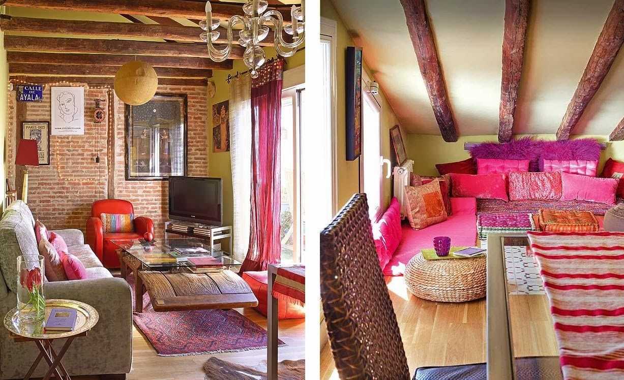 DecoAnhelos: Color, color y más color en Boho Chic.