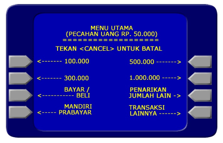 Cara Menggunakan ATM Bank Mandiri Untuk Mengambil Uang | Cara Banking