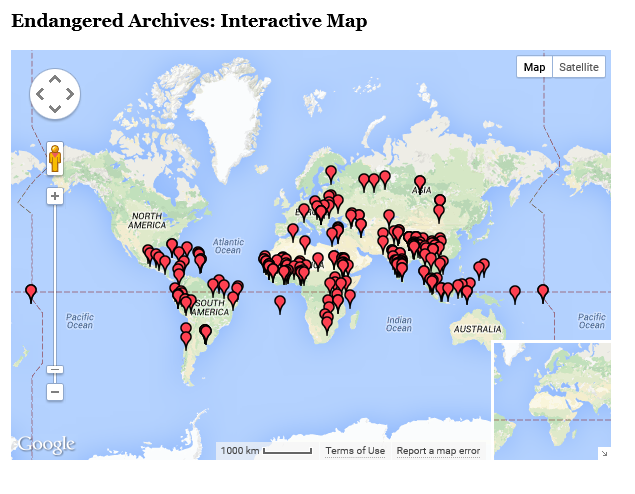 Campaspe Genealogy: Endangered Archives Project