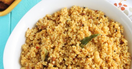 Sandhiya's Cookbook: Samai Puliyodharai | Millet Puliyodharai | Millet ...
