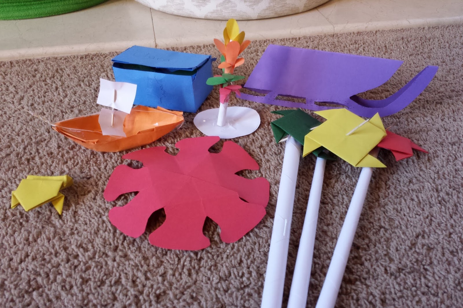Joyous Lessons: Getting Started with Handicrafts :: Origami and Other ...