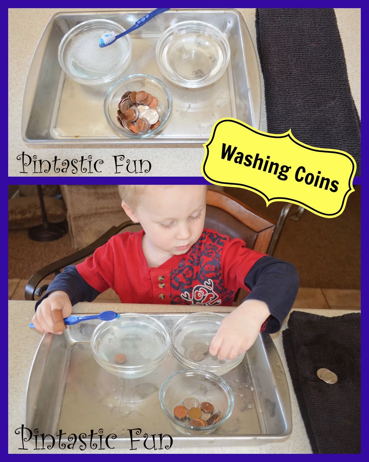 PinTastic Fun!: Fun with Coins!
