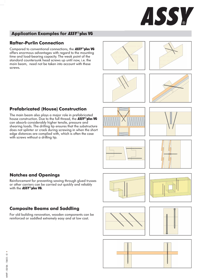 Log and Timber Connections: ASSY Plus VG Fully Theaded Self Tapping ...