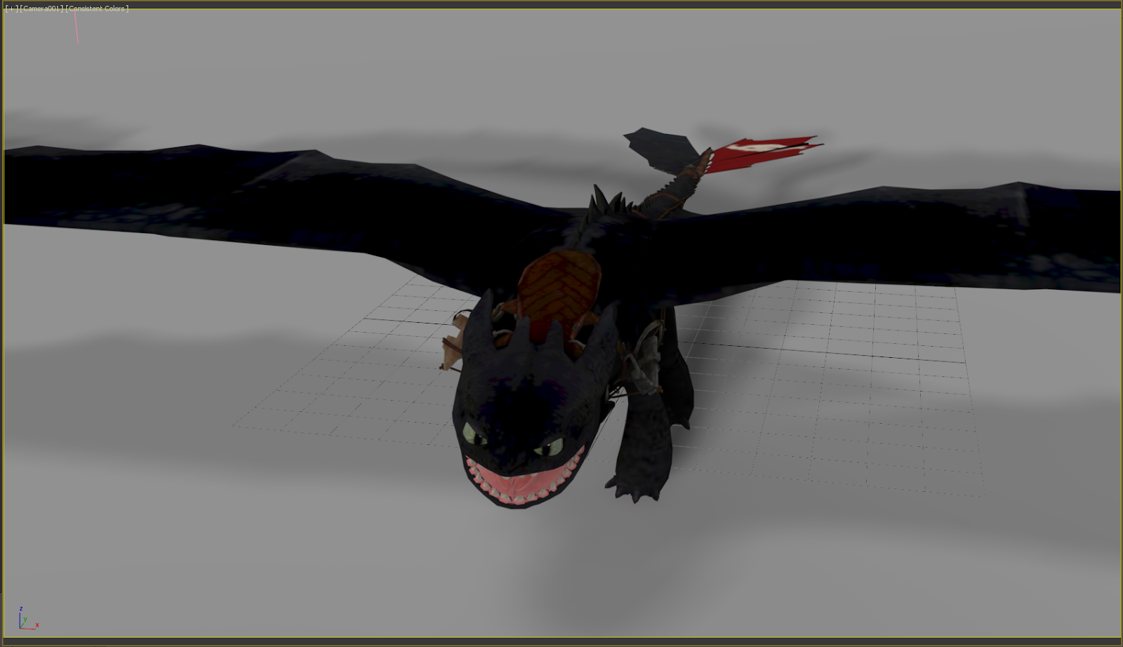 Mr.NightFury's blog: Updated Toothless model