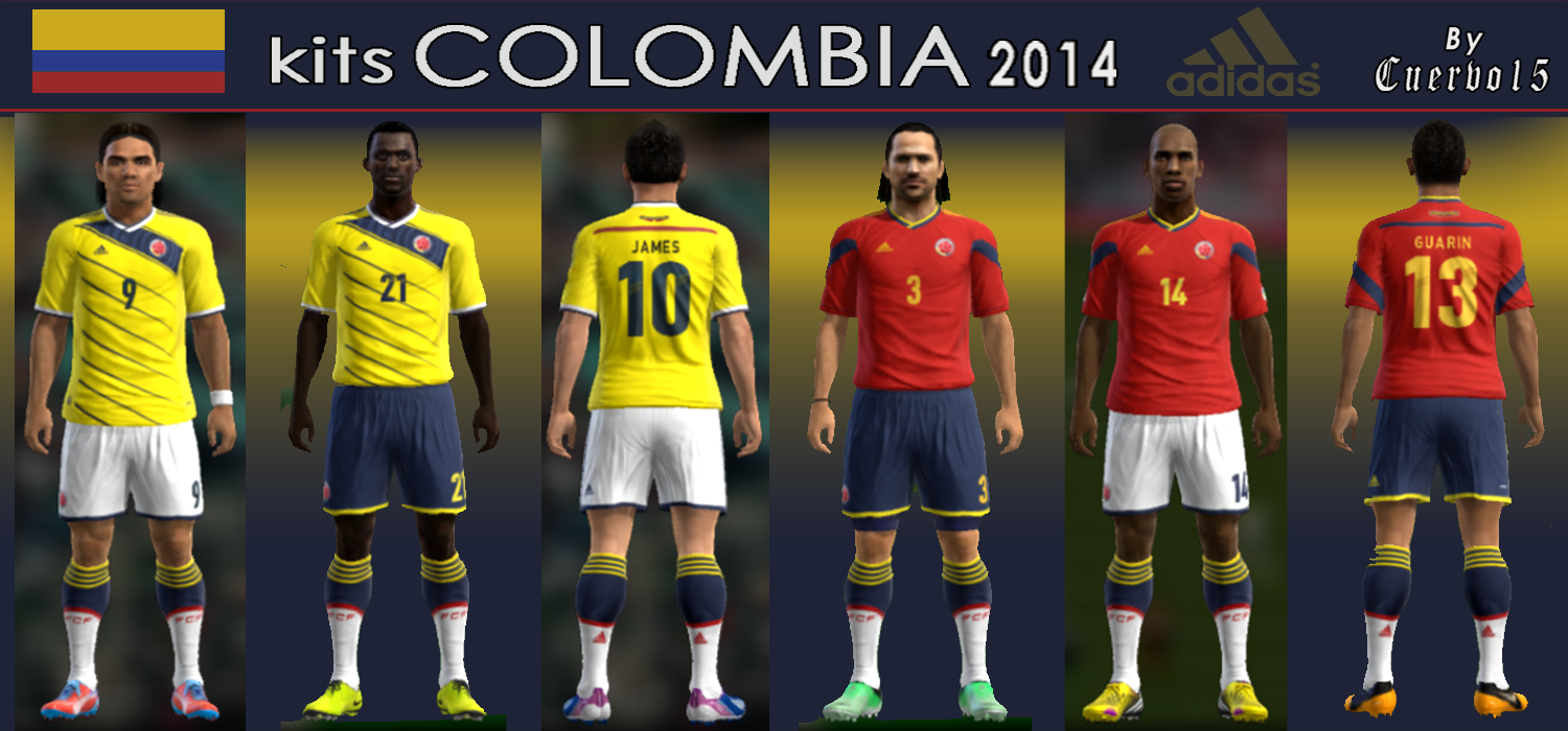Cuervo KiTs: Kits COLOMBIA 2014