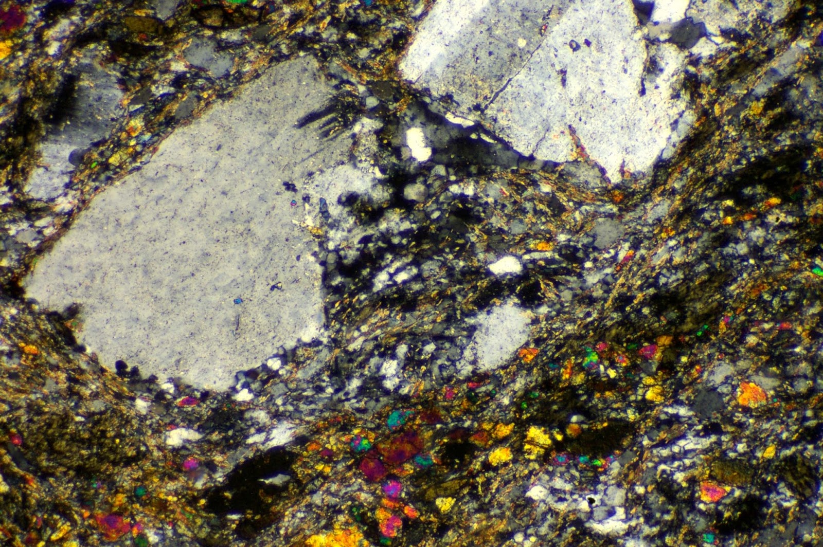 Metabasites: Pyroclastic Flow (Tuff-breccia), Mt. Garibaldi, British ...