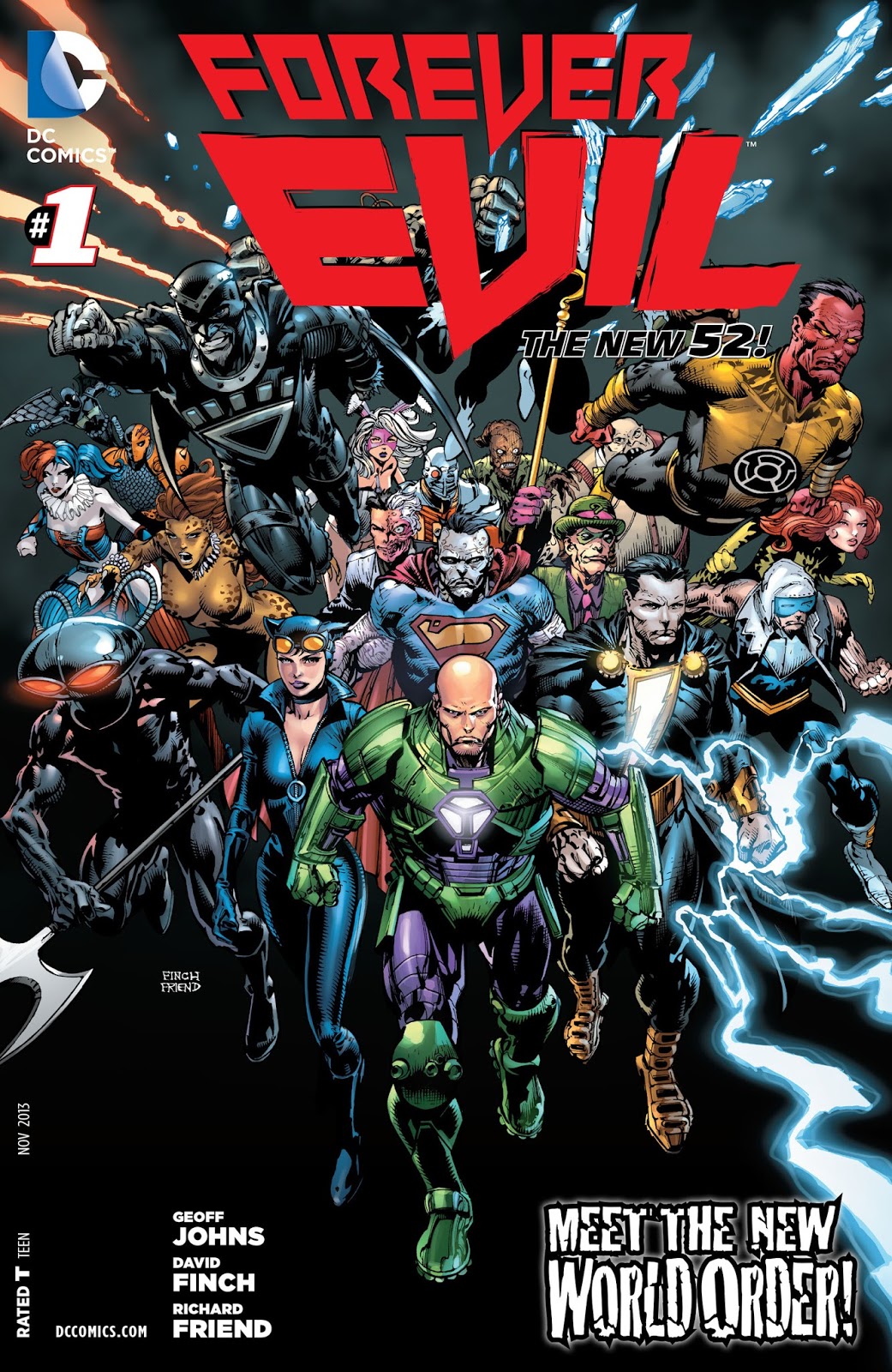COMIC BOOK ARMY: COMIC BOOK REVIEW : FOREVER EVIL # 1