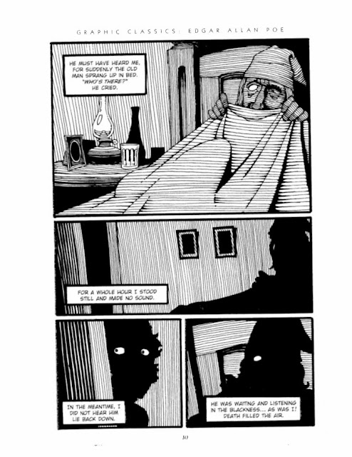 Tell-Tale Heart Comic Strip | The Tell-Tale Heart