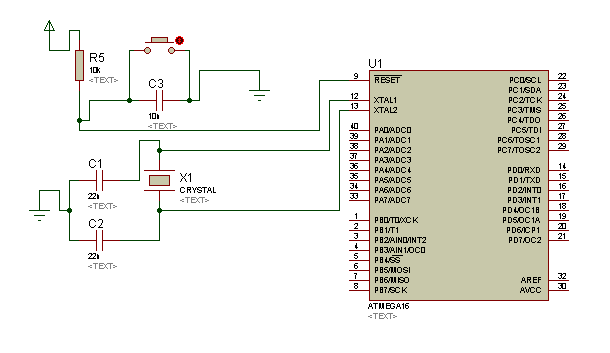 Sistem Minimum ATMEGA16