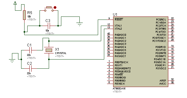 Sistem Minimum ATMEGA16