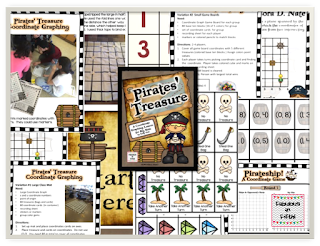 Fabulous in Fifth!: Pirates' Treasure: Coordinate Graphing Lesson (and ...