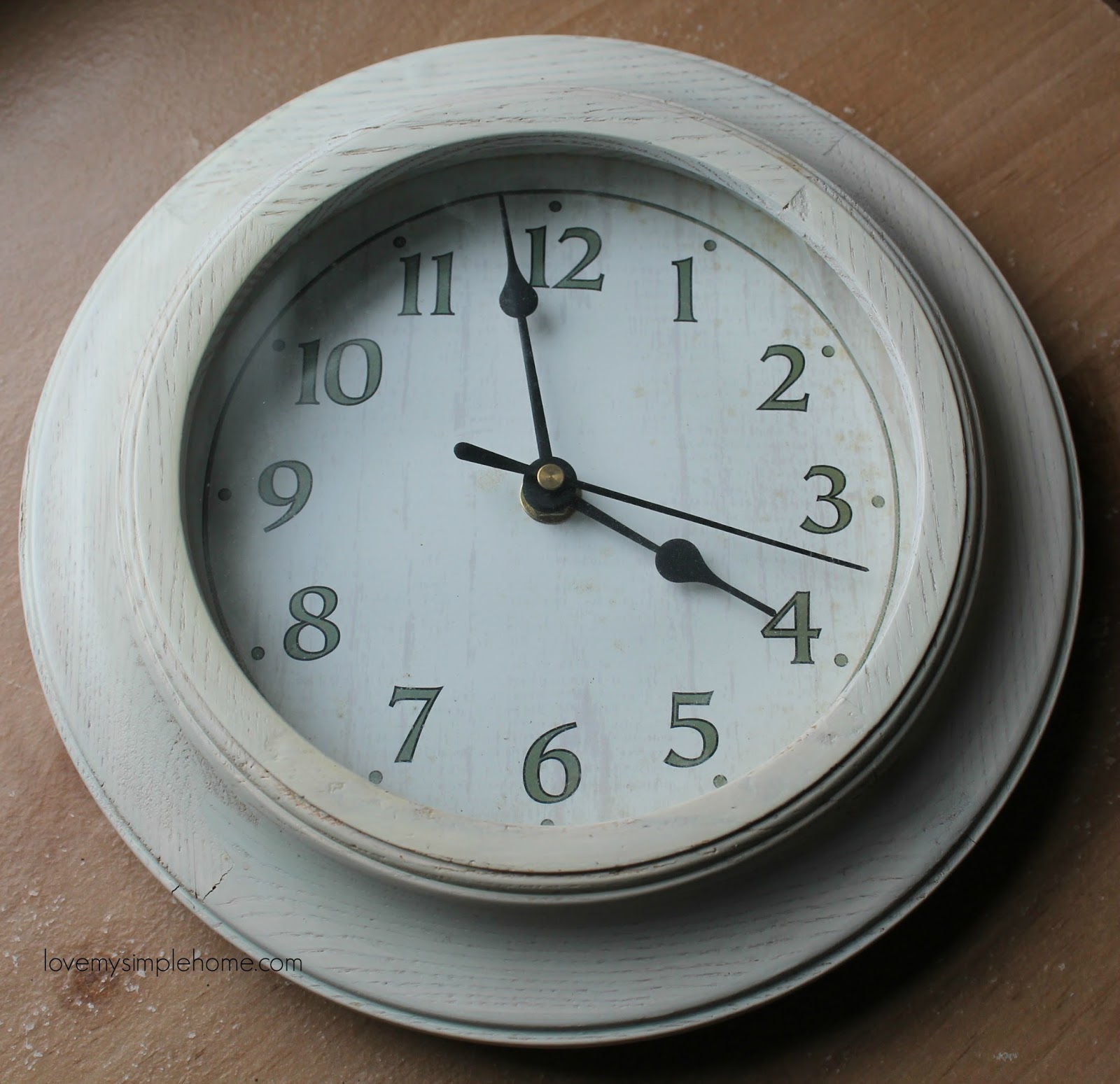 how to repurpose a clock into a nautical picture frame | love my simple ...