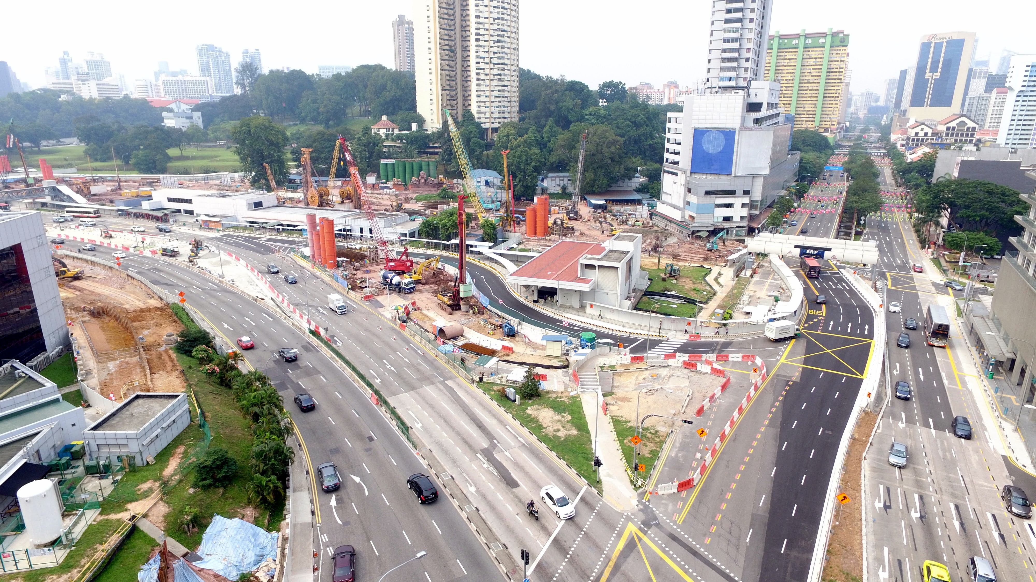 Thomson Line Construction: Outram Park Diverts
