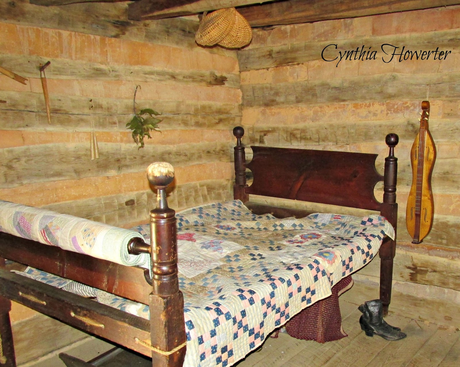 Colonial Quills: A 1700s Log Cabin in Virginia's Blue Ridge Mountains ...