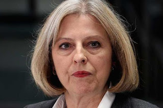 Teresa May - English walls