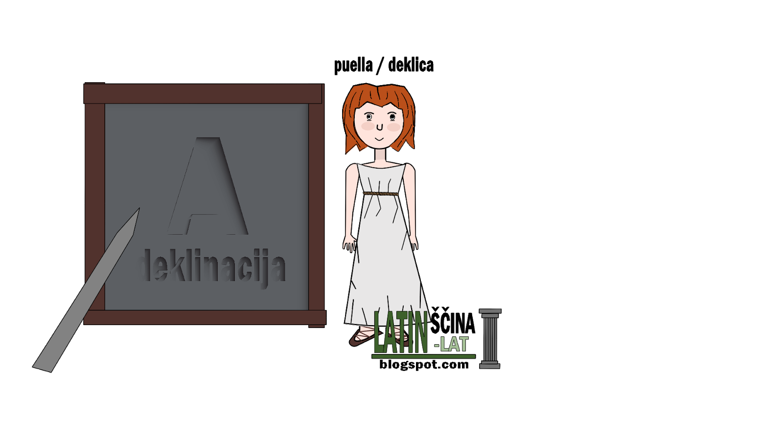 A-deklinacija (puella, ae) - Latinščina