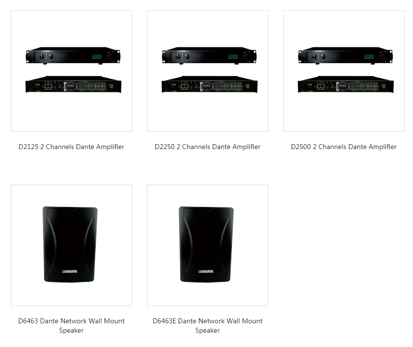 dsppatech: Dante Network System