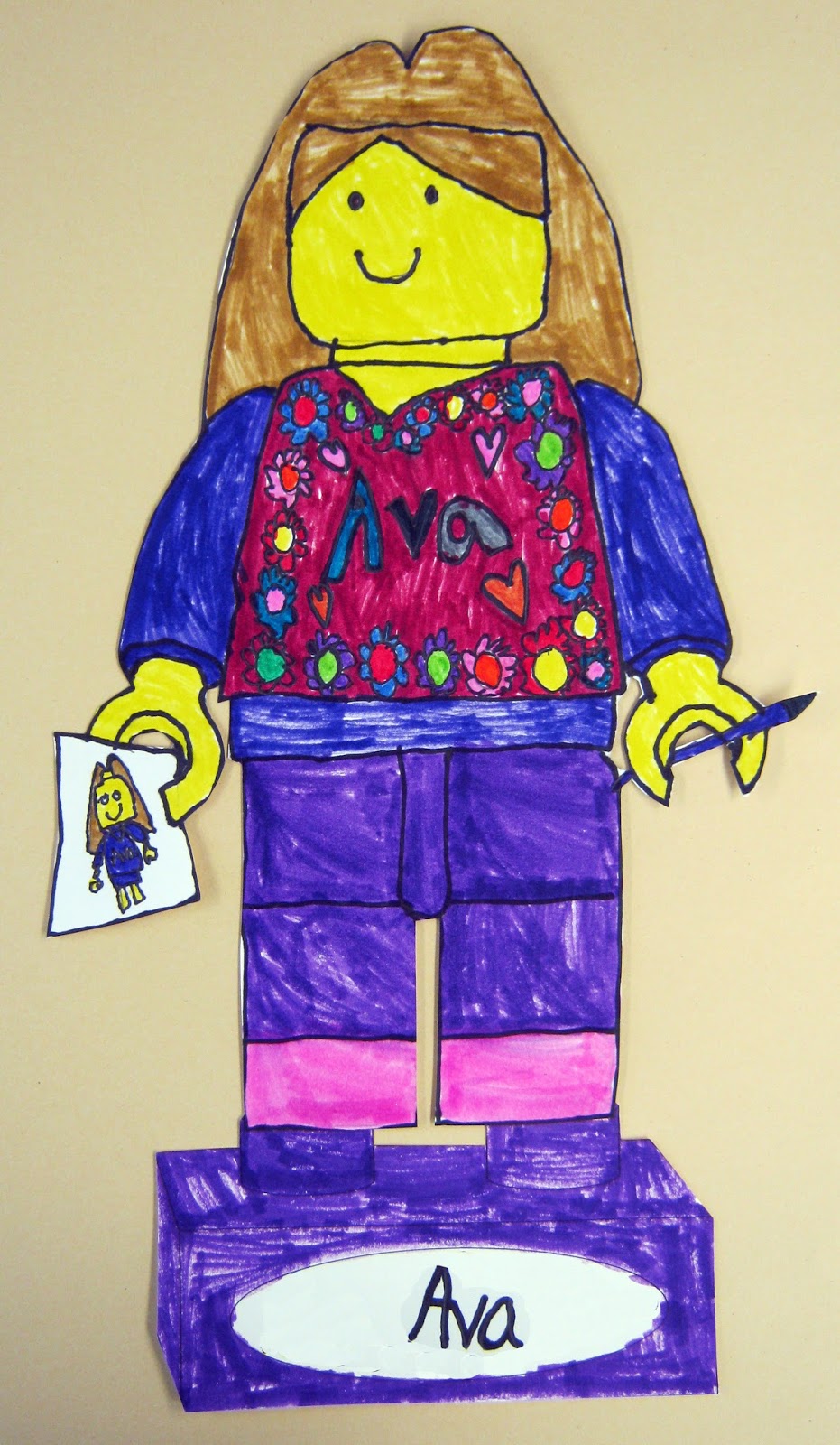 Mrs. Levine's Art Room : SECOND GRADE . . . What kind of Lego figure ...