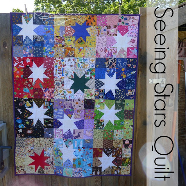 Pieces by Polly: Seeing Stars ... I-Spy Quilt